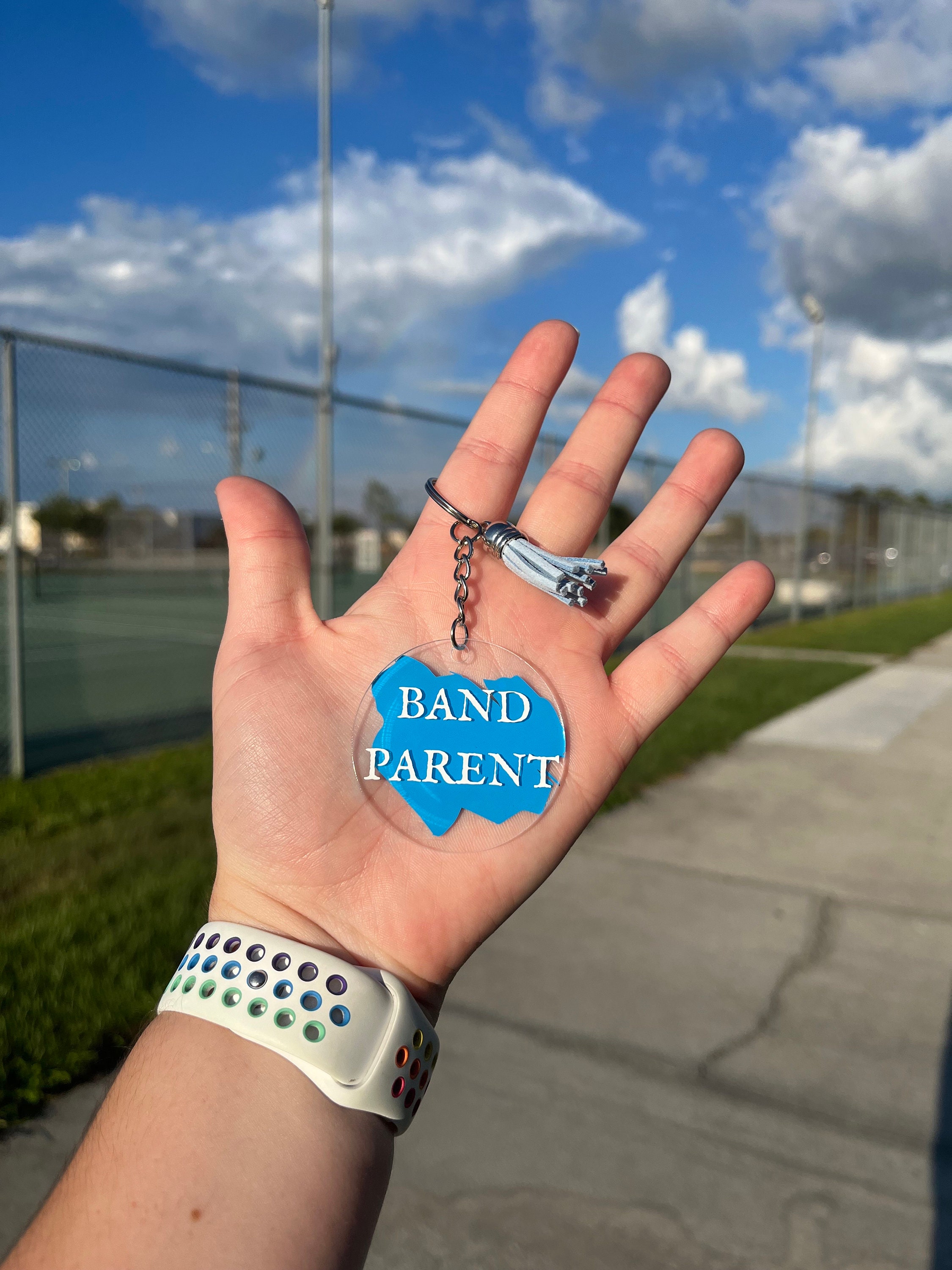 Customizable Band Keychain - Etsy