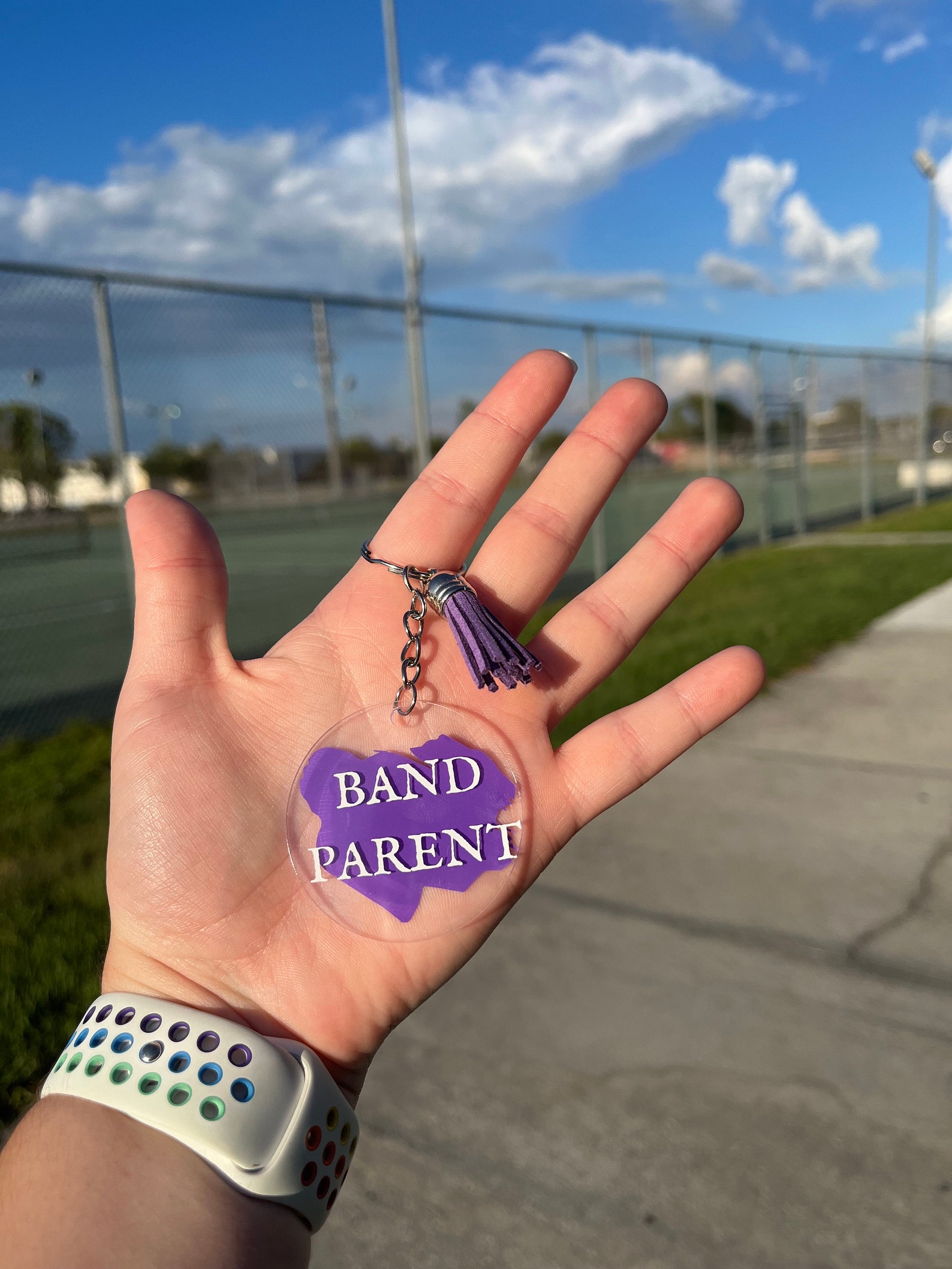 Customizable Band Keychain - Etsy