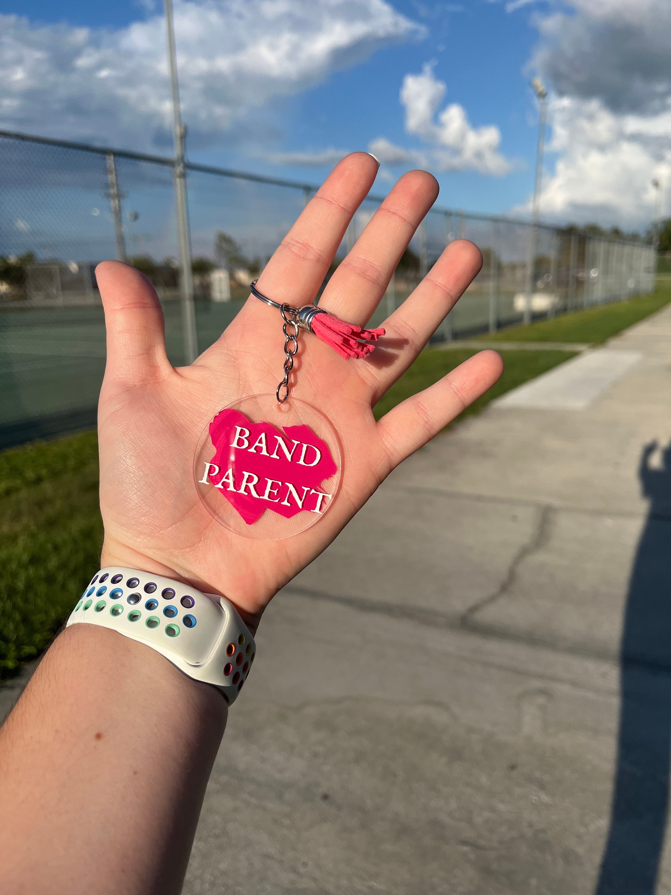 Customizable Band Keychain - Etsy