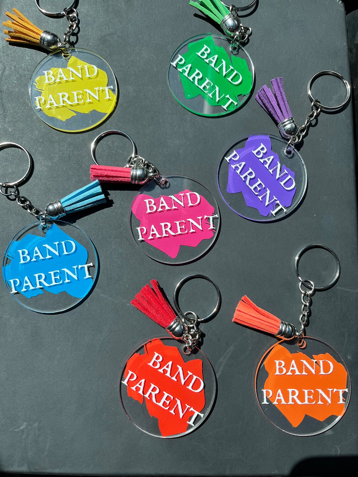 Customizable Band Keychain - Etsy