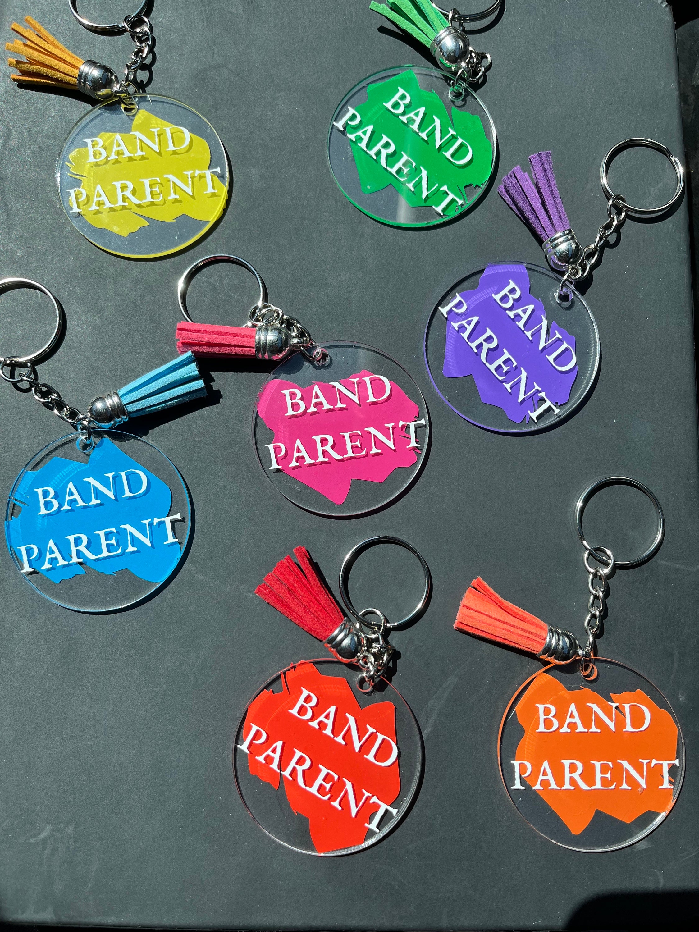 Customizable Band Keychain - Etsy
