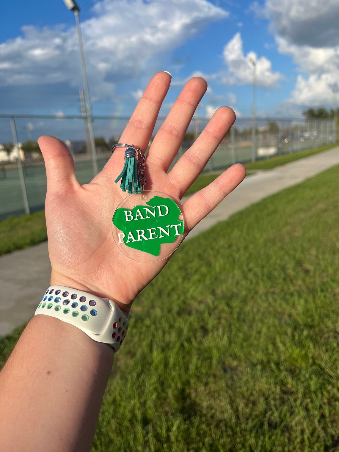 Customizable Band Keychain - Etsy