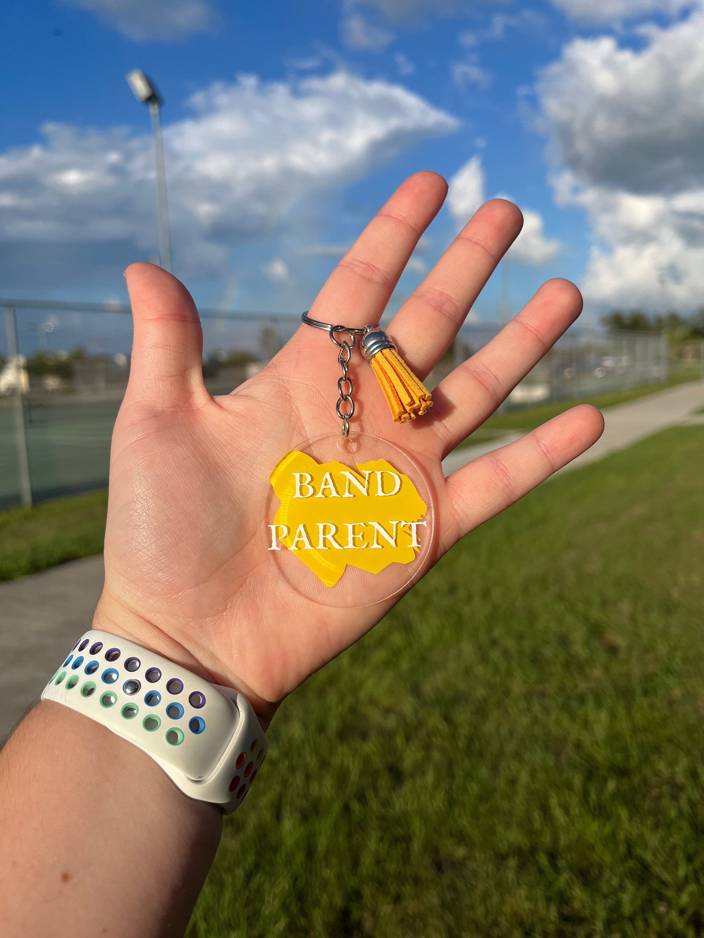 Customizable Band Keychain - Etsy