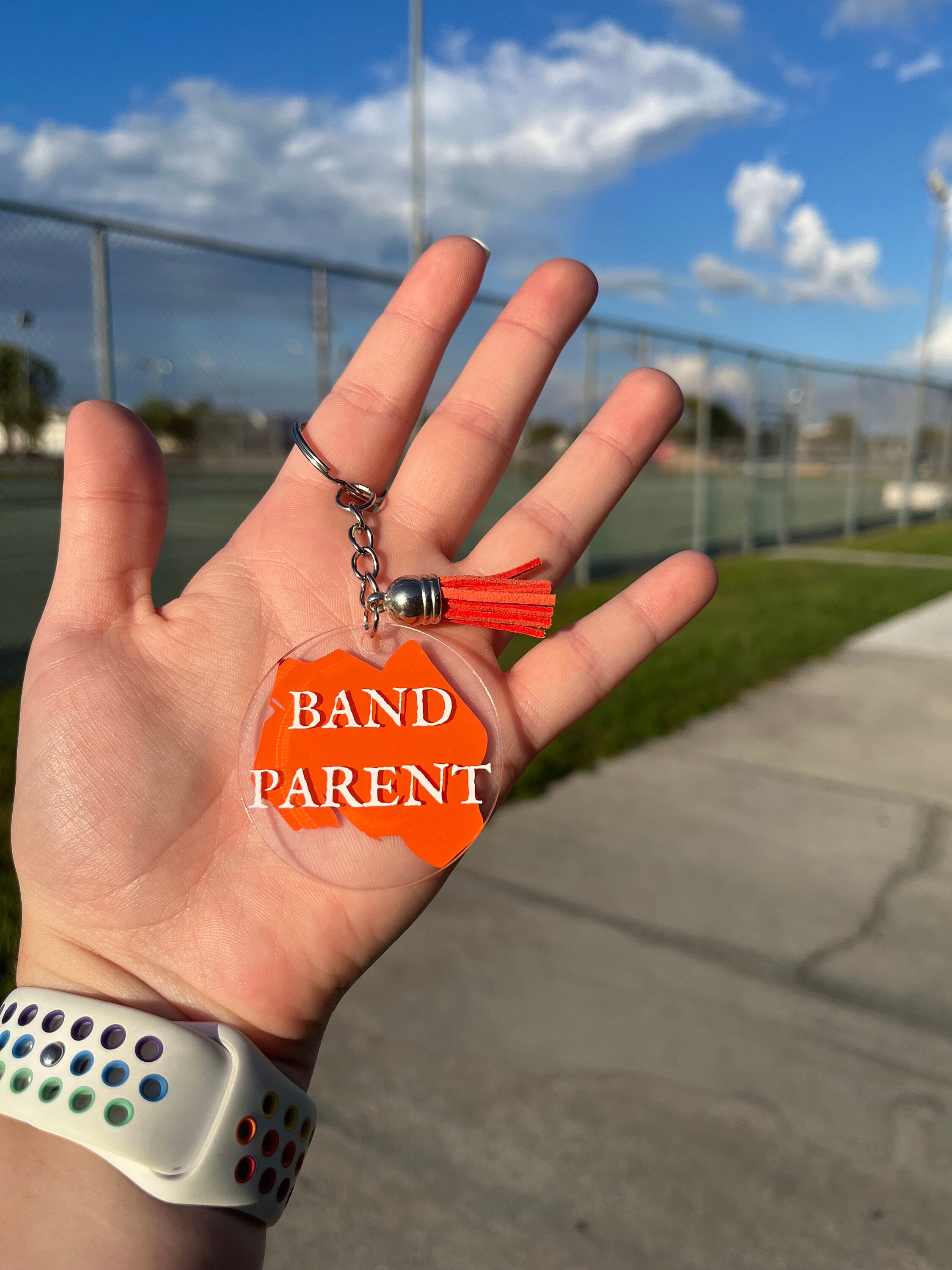 Customizable Band Keychain - Etsy