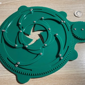 Mechanical Iris Turtle CAD File Download for Laser Cutting, DXF, DWG ...