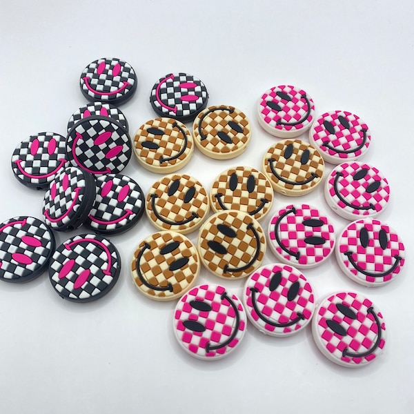 Silicone Smile Focal Beads - Etsy