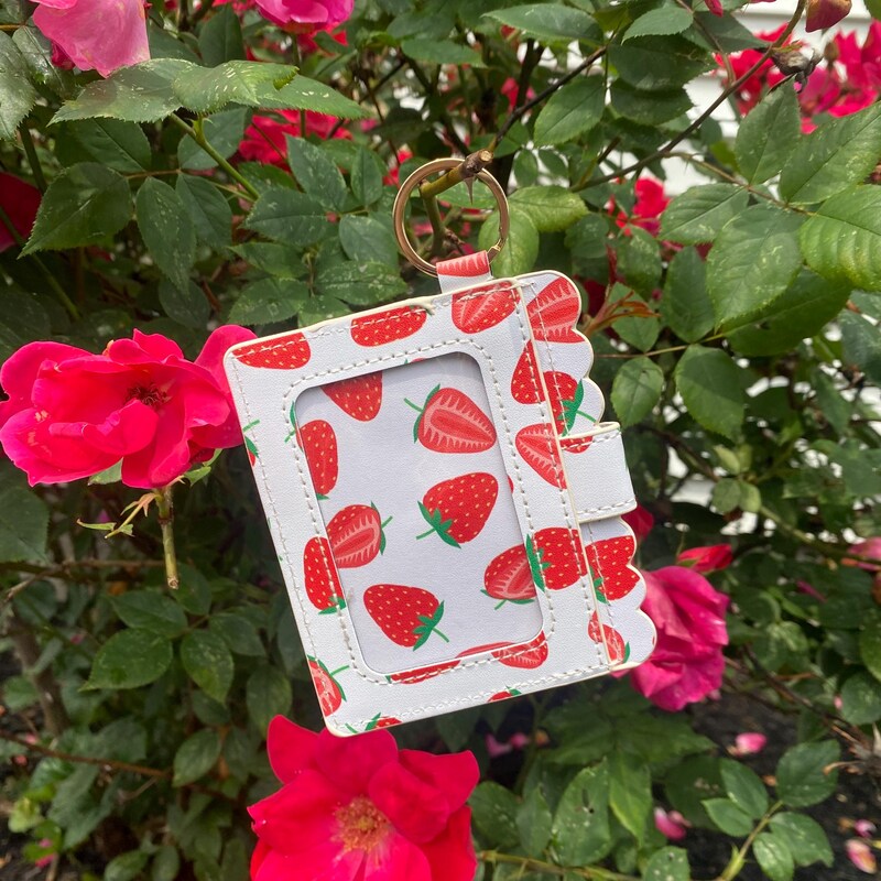 Strawberry Wallet - Etsy