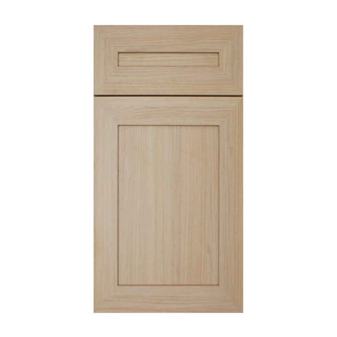 Blonde Oak Shaker Sample Door | Frameless Cabinets, European Style ...