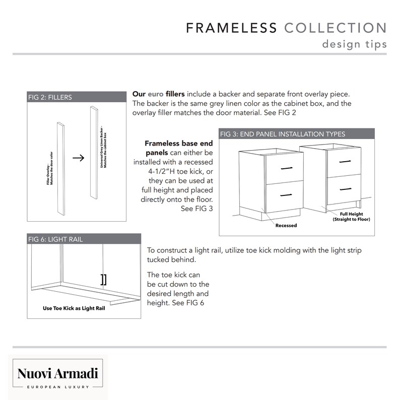 Midnight Blue Slim Shaker Kitchen Cabinets | Navy Blue Frameless Modern ...