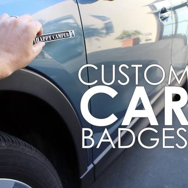 Custom Car Emblems - Etsy