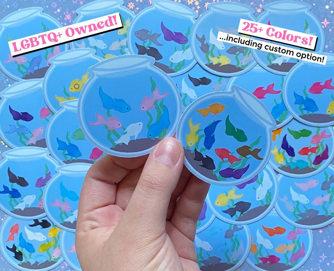 LGBTQ Pride Sticker Subtle Pride Sticker Waterproof Vinyl Sticker ...