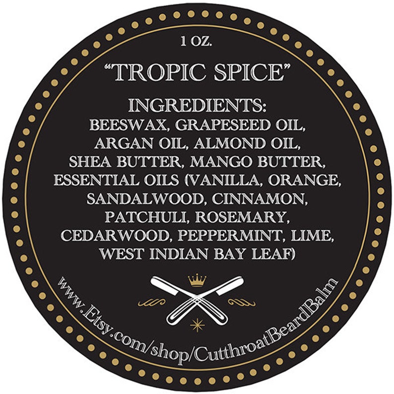 Tropic Spice, 1oz. - Etsy