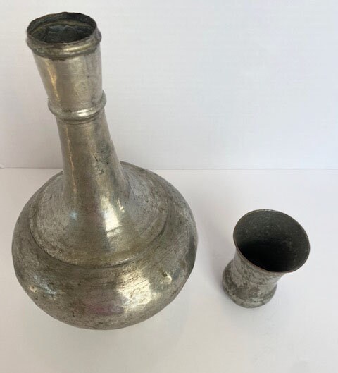 Vintage Copper Pitcher, Ottoman Water Jug, Antique Copper Pitcher and ...