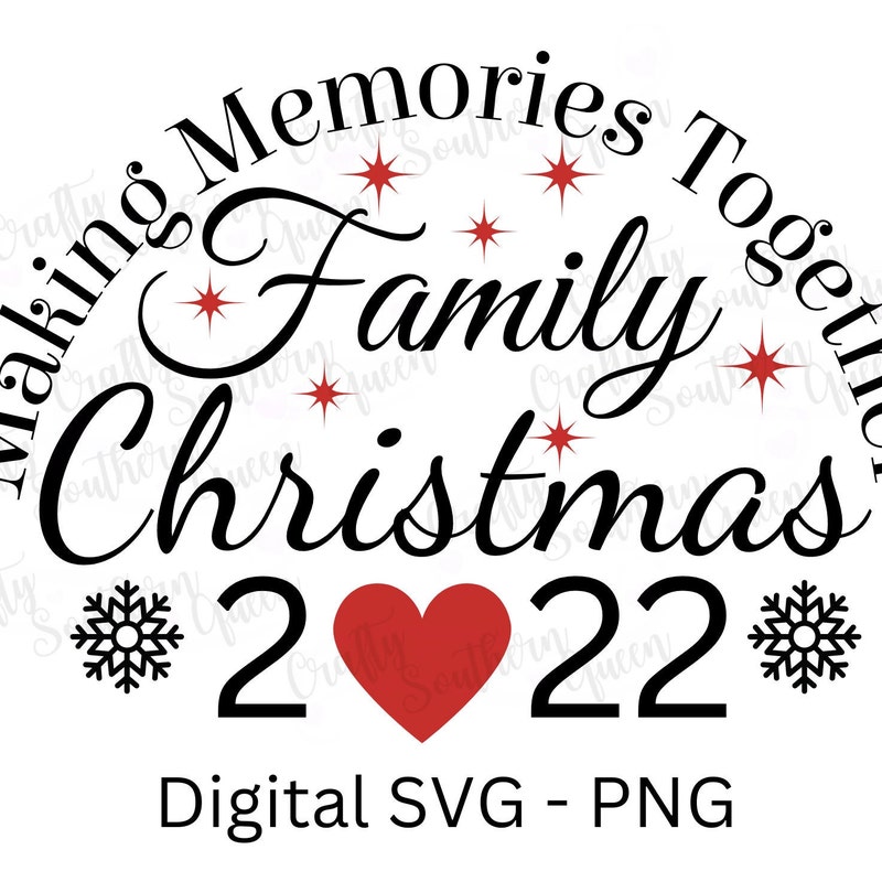 Family Christmas Svg - Etsy
