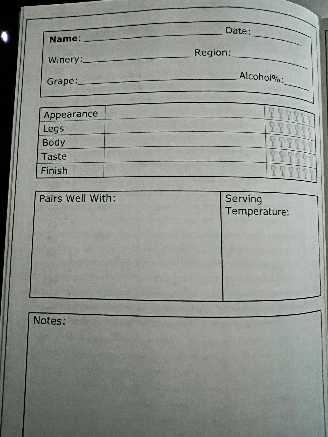 Wine Tasting Journal: A Logbook to Rate, Record and Remember Good Wines ...