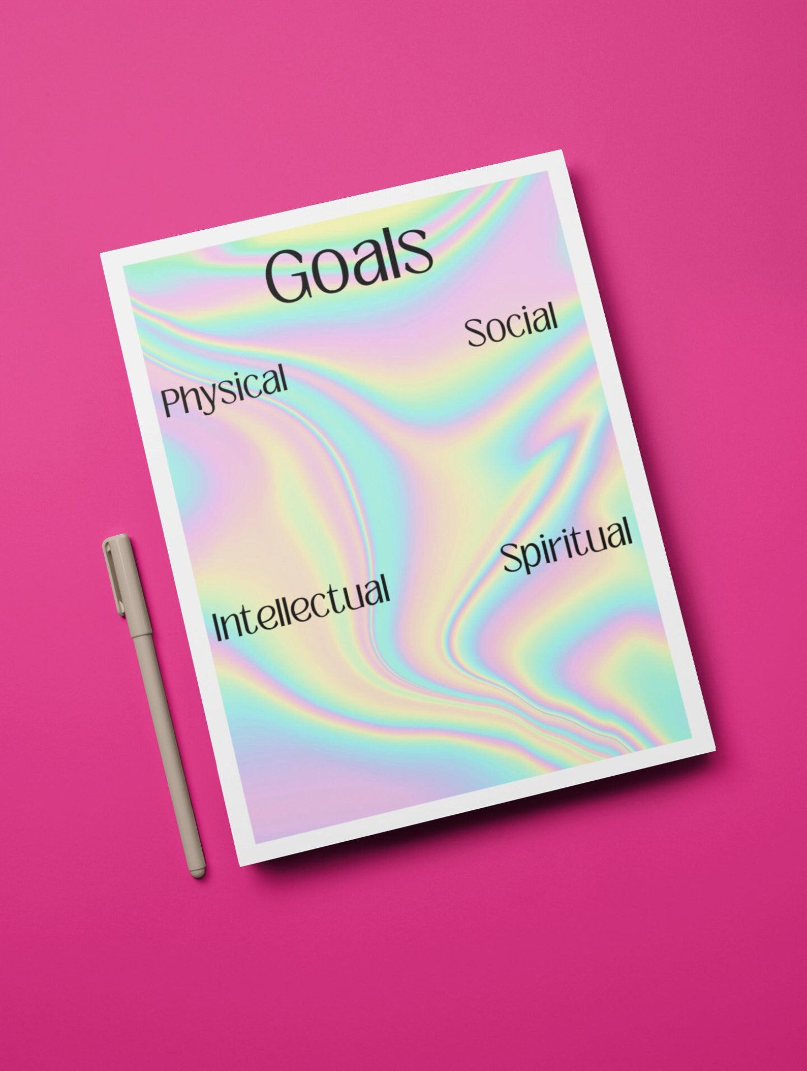 Goal Chart, Goal Chart for Kids, Teens, Children and Youth, Children ...