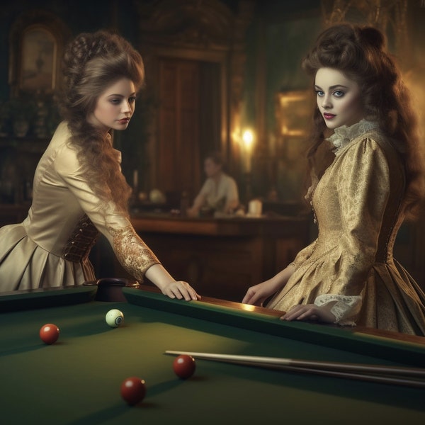 Billiards Watercolor - Etsy