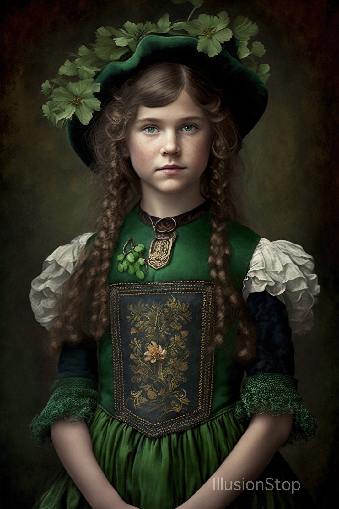 St. Patrick's Day, Digital Art, Irish Girls, Printable Files ...