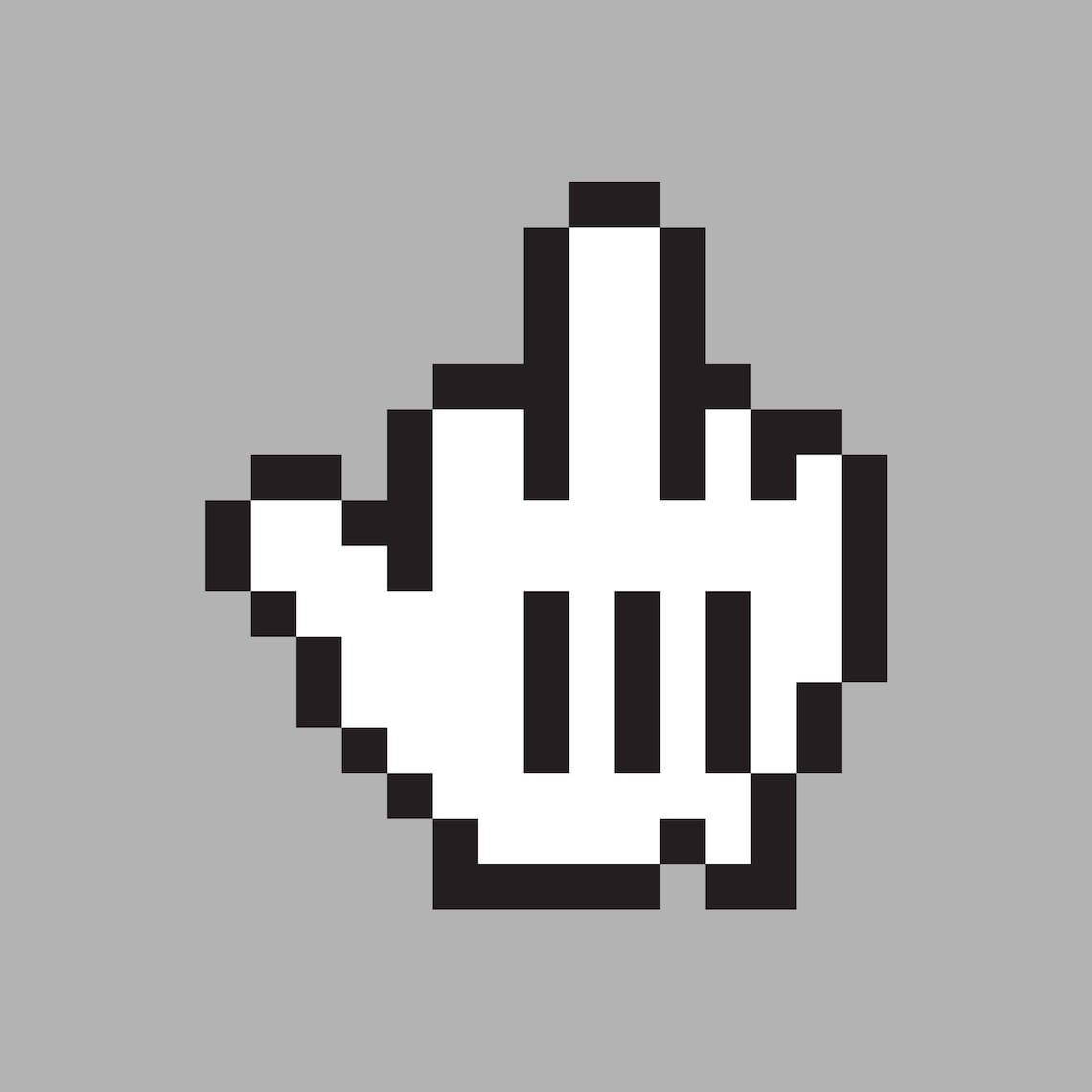 Cursor Middle Finger Digital Download, SVG, PNG, JPG - Etsy