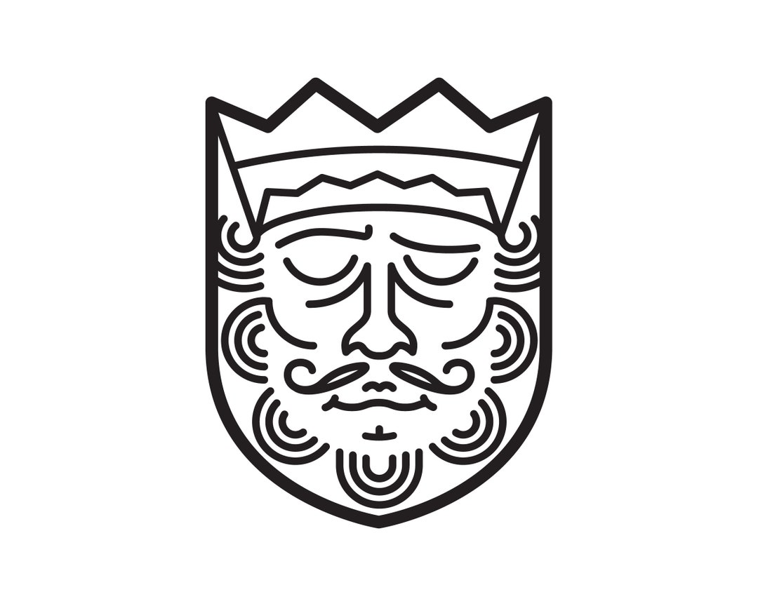 King Crest Digital Download, SVG, PNG, JPG - Etsy