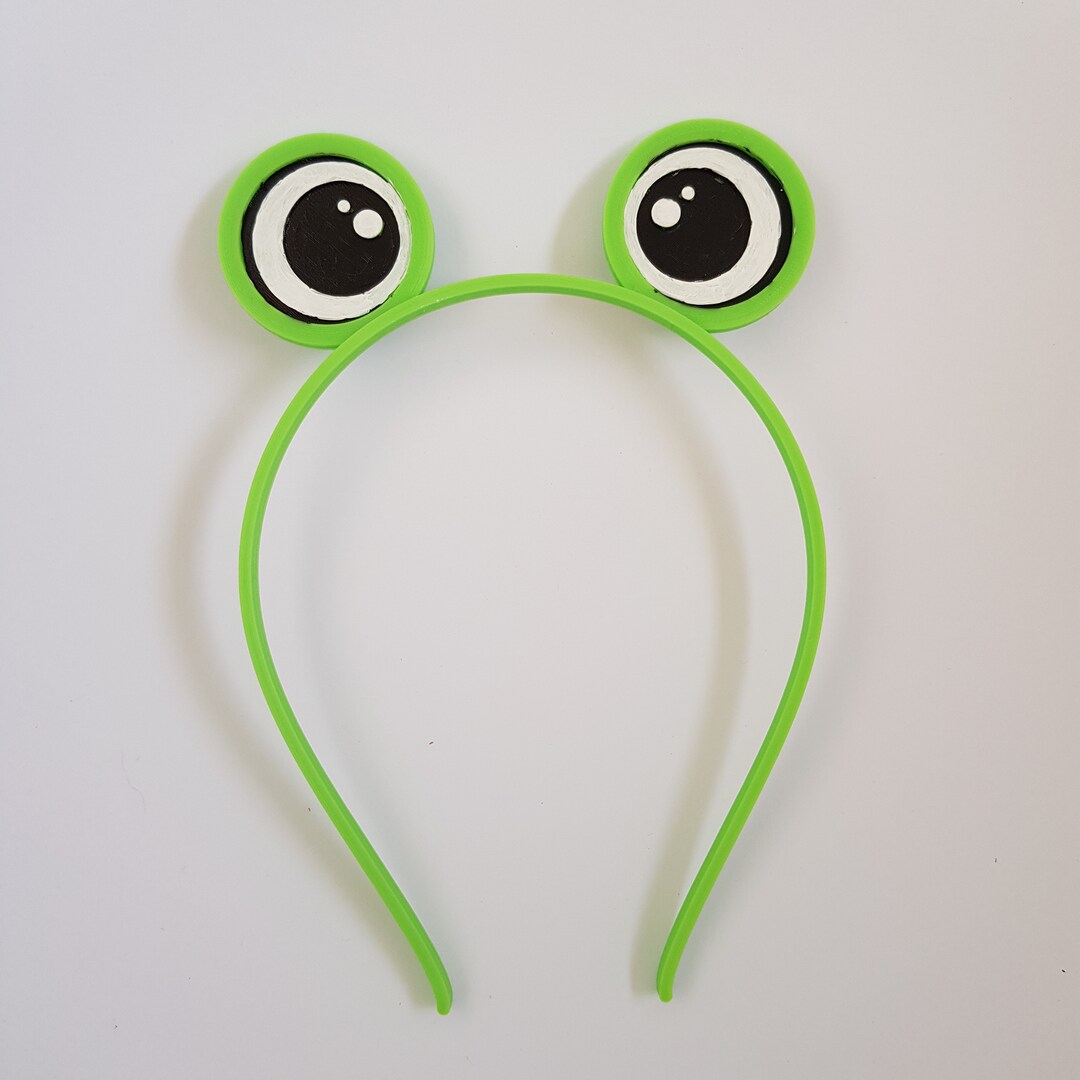 Frog Headband - Digital STL File for 3D Printing - Etsy