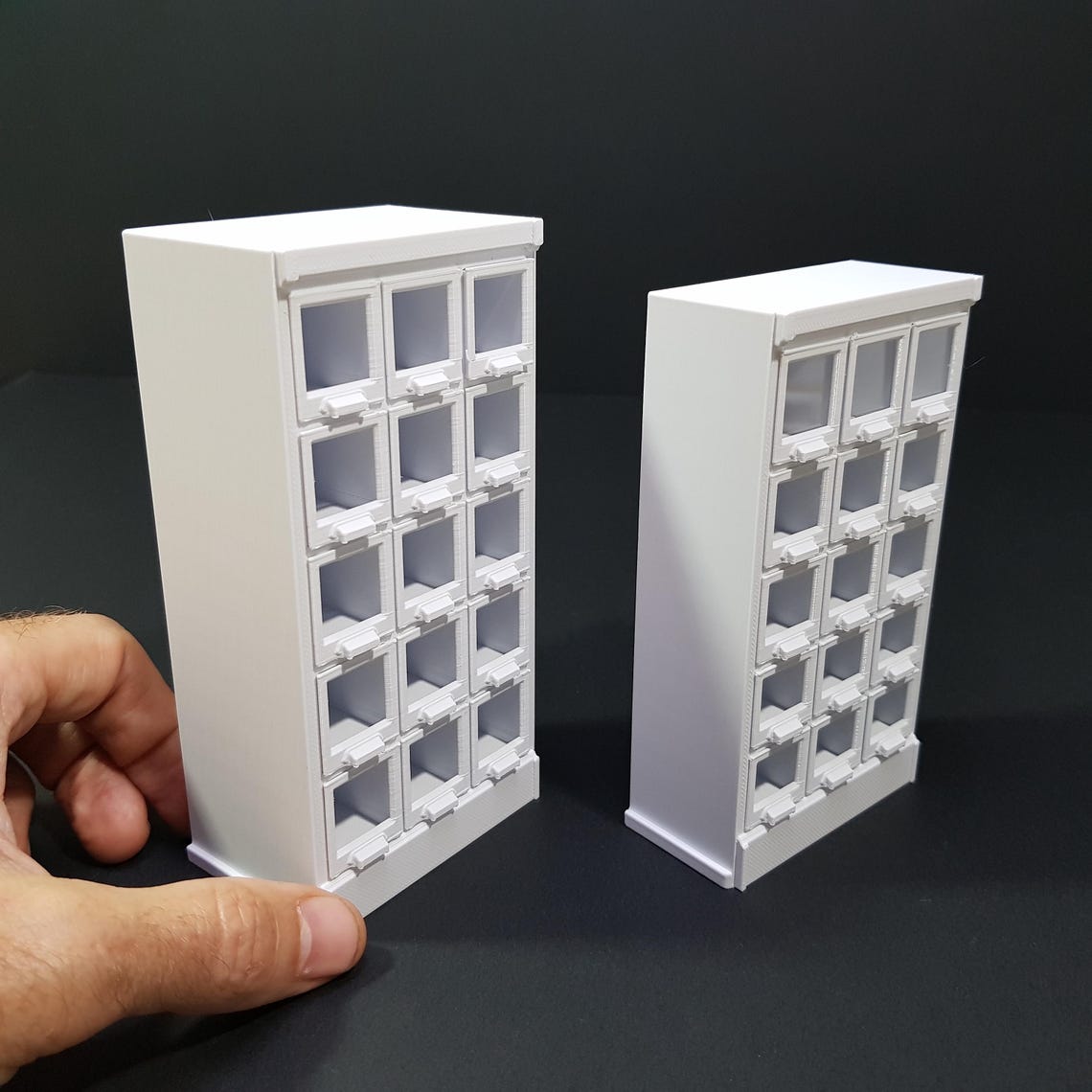 Miniature Pattern Cabinet - Miniature Furniture 1/12 Scale, Digital STL ...