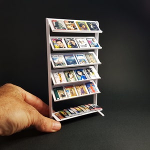 Miniature Magazine Covers and 3D Magazine Body - 1/12 Scale, Digital ...