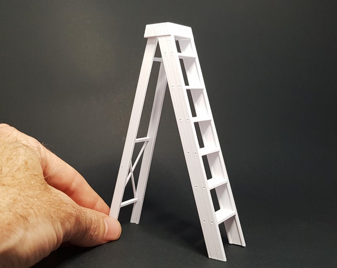 Wood Step Ladder,small Step Ladder,photo Prop,plant Stand,step Stool ...