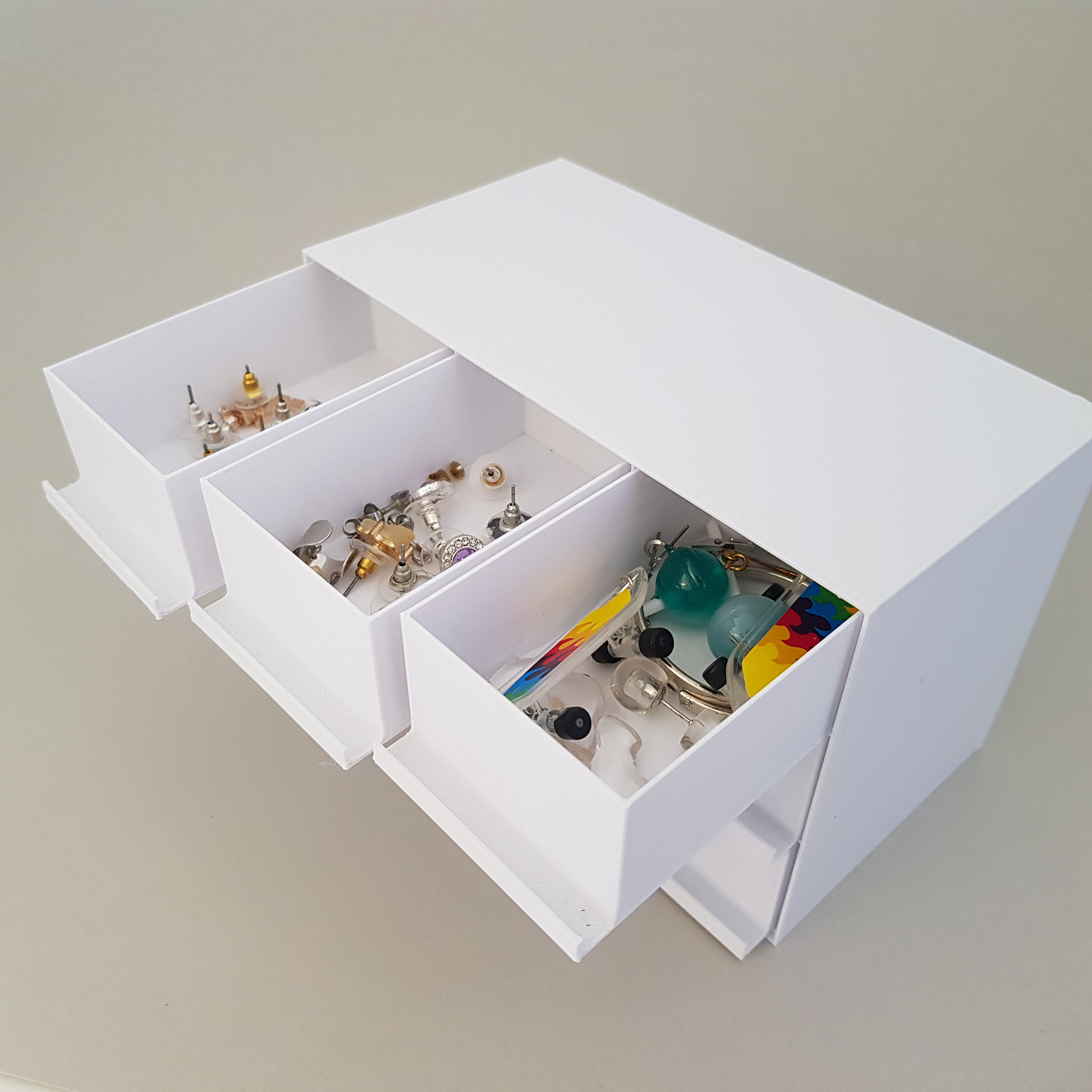 Jewellery Box or Parts Cabinets 2 Sizes Included, Digital STL File for ...