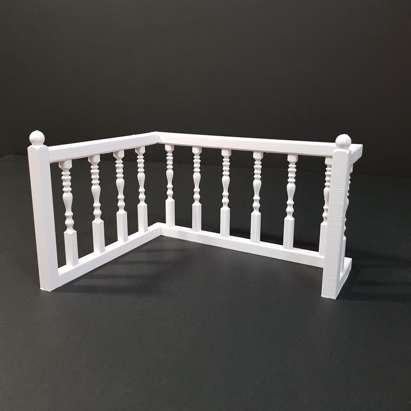 Wooden Railing Miniature - Etsy