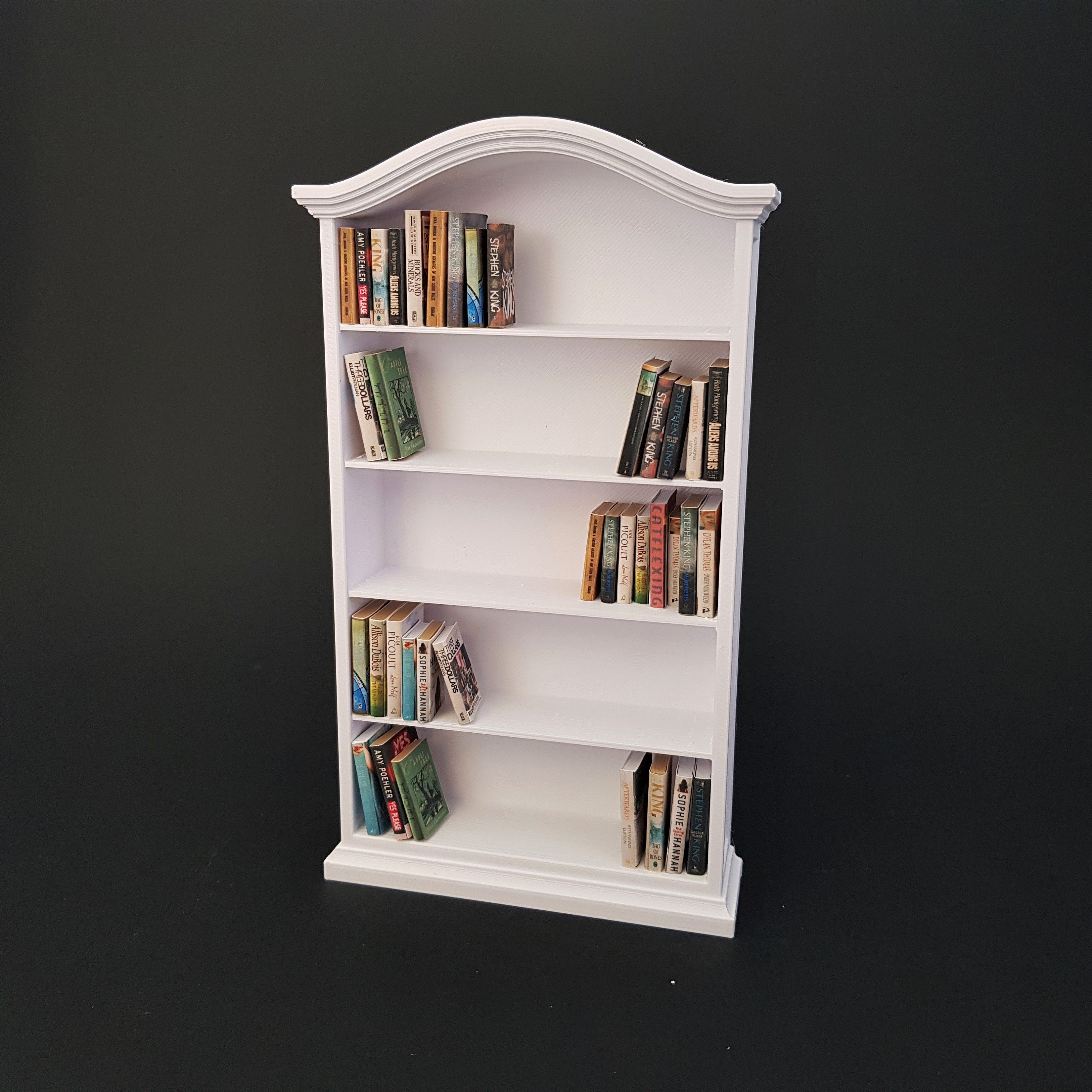 Miniature Bookcase Miniature Furniture 1/12 Scale Digital - Etsy Australia