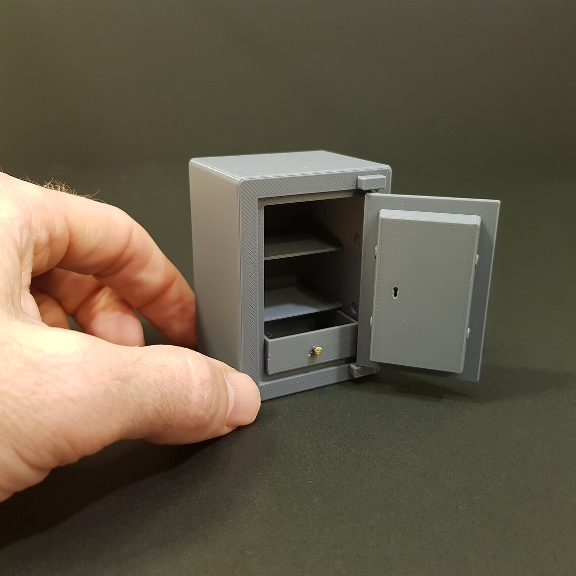 Miniature Safe With Opening Door - 1/12 Scale, Digital STL Files for 3d ...