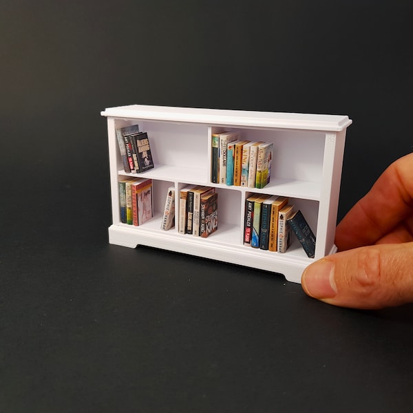 Miniature Bookcase - Etsy