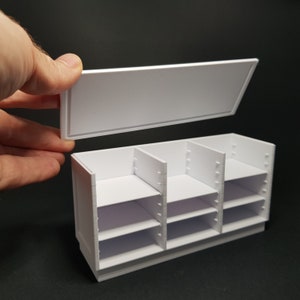 Miniature Shop Counter - Miniature Furniture 1/12 Scale, Digital STL ...