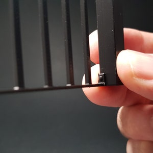 Miniature Iron Railings Kit 1/12 Scale, 22 Different Panels Included ...