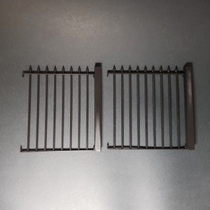 Miniature Iron Railings Kit 1/12 Scale, 22 Different Panels Included ...