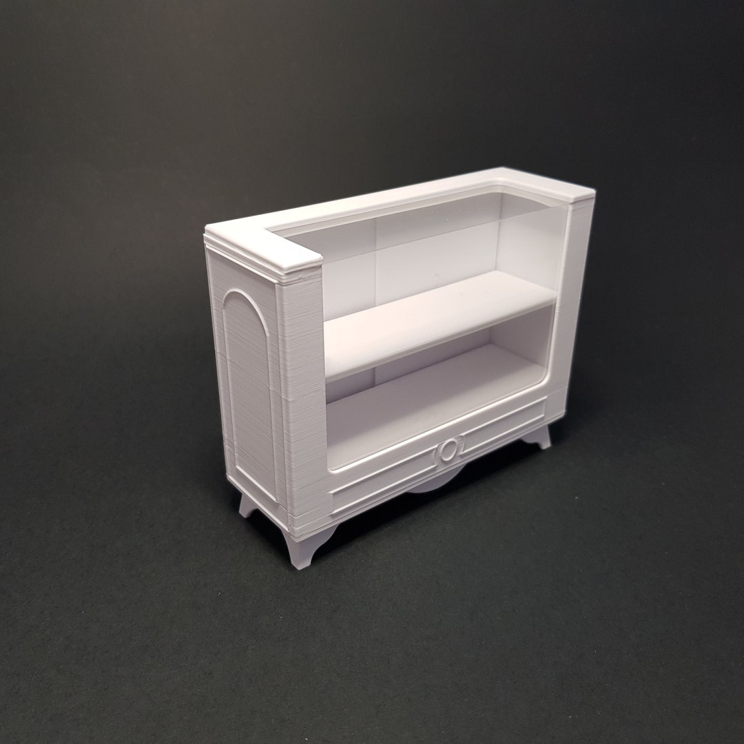 Shop Display Cabinet - Miniature Furniture 1/12 Scale, Digital STL ...