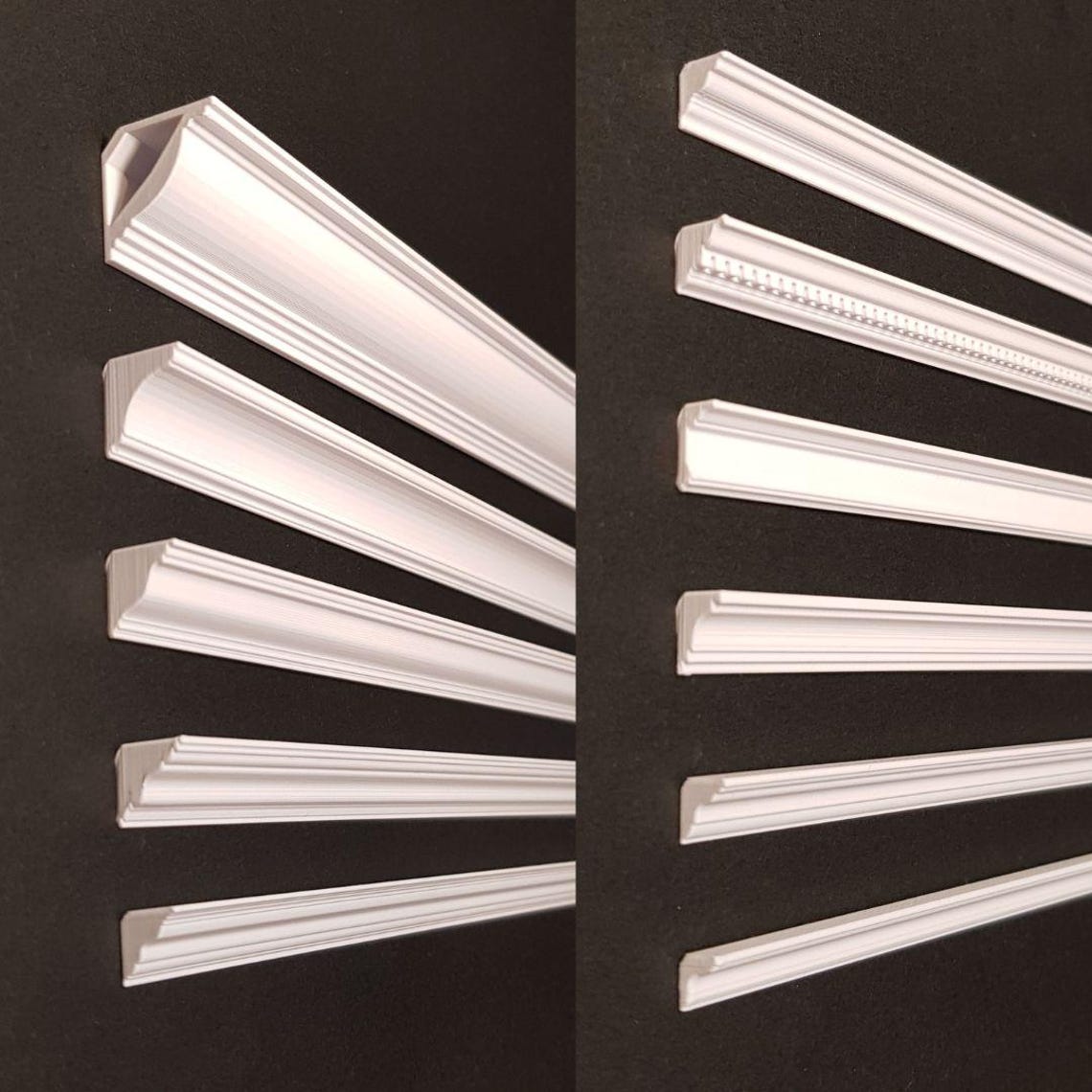 Pack 2 - 11 Crown Moulding / Cornice Profiles and Cutting Tools ...