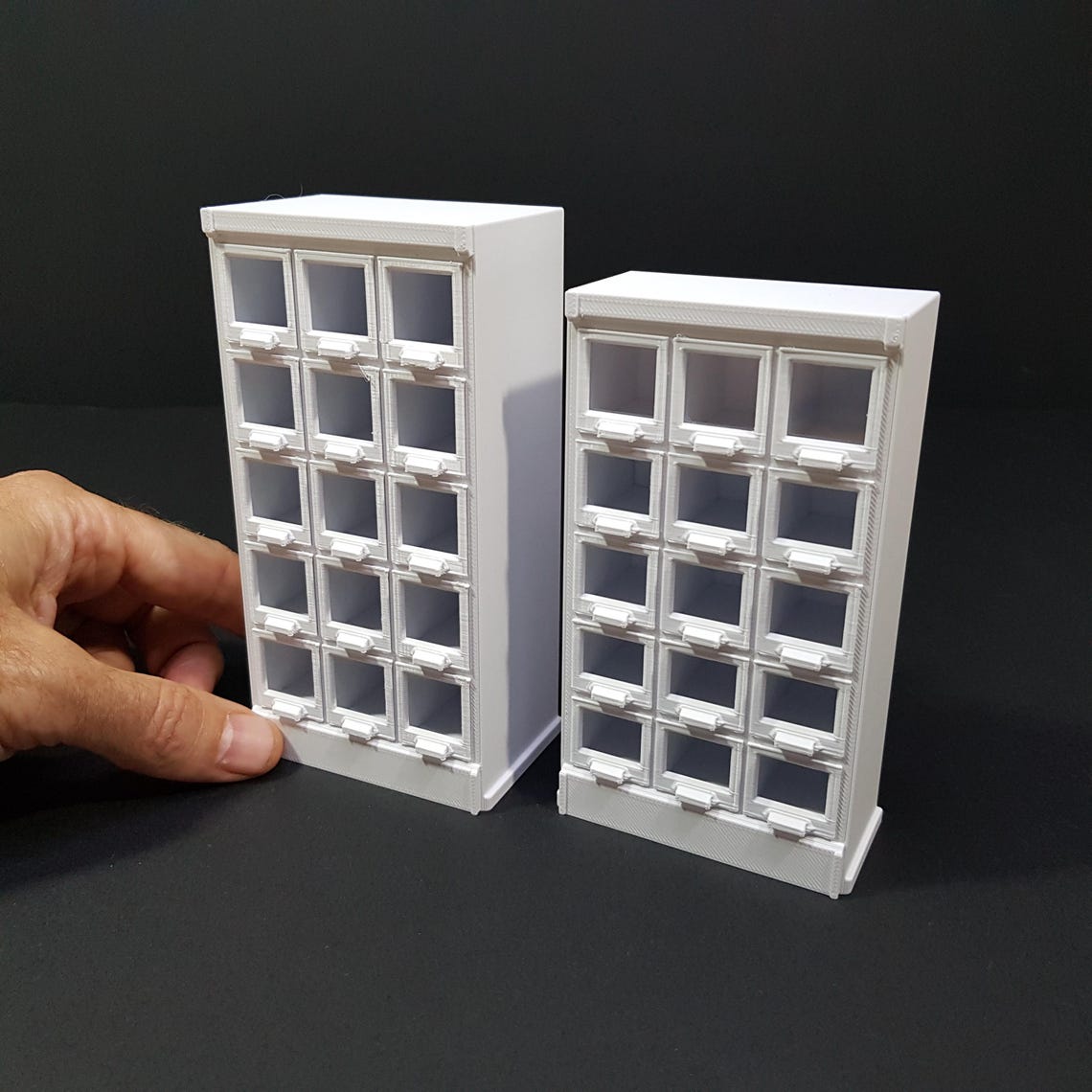 Miniature Pattern Cabinet - Miniature Furniture 1/12 Scale, Digital STL ...