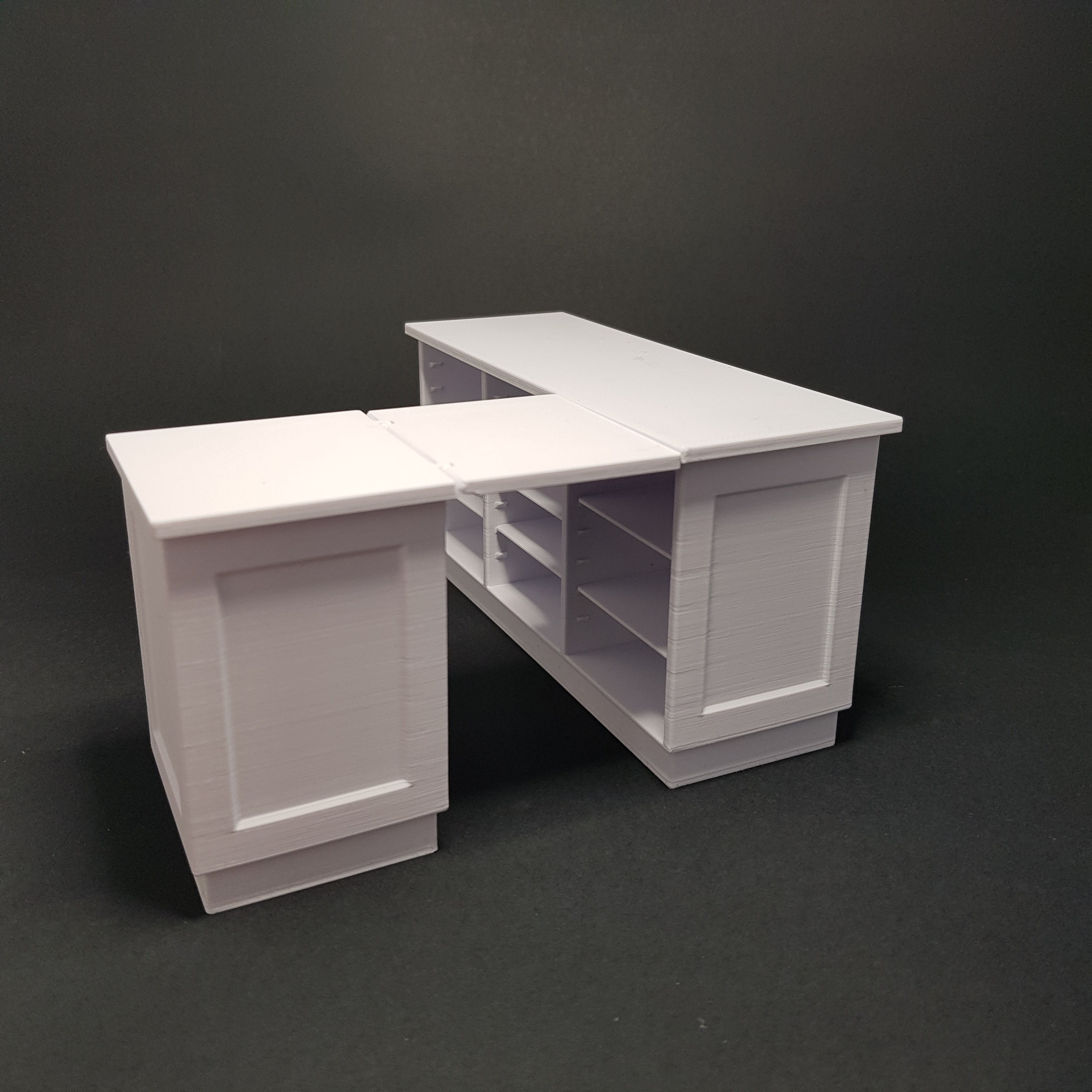 Miniature Shop Counter - Miniature Furniture 1/12 Scale, Digital STL ...