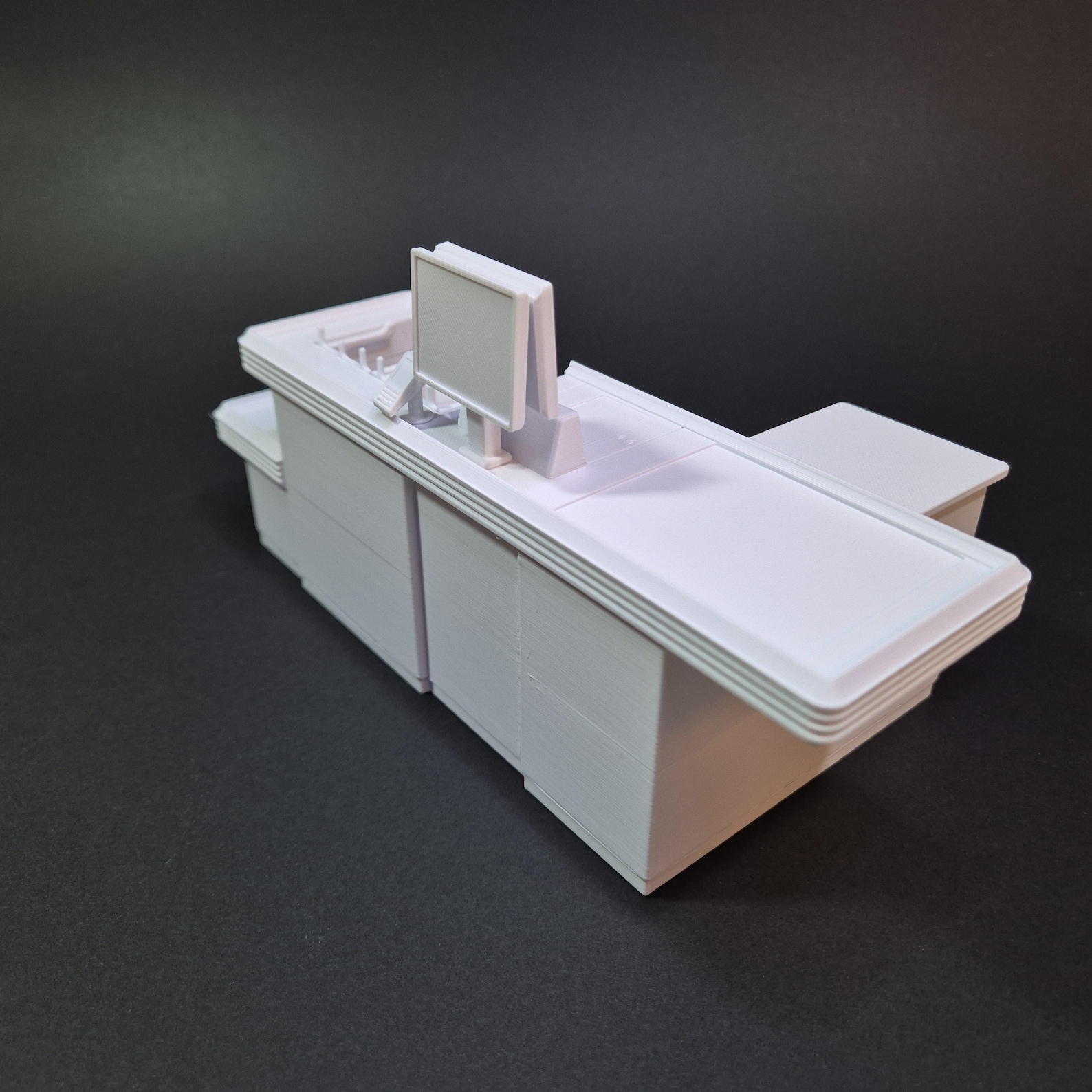 Miniature Supermarket Checkout - 1/12 Scale, Digital STL Files for 3d ...