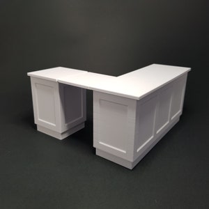 Miniature Shop Counter - Miniature Furniture 1/12 Scale, Digital STL ...