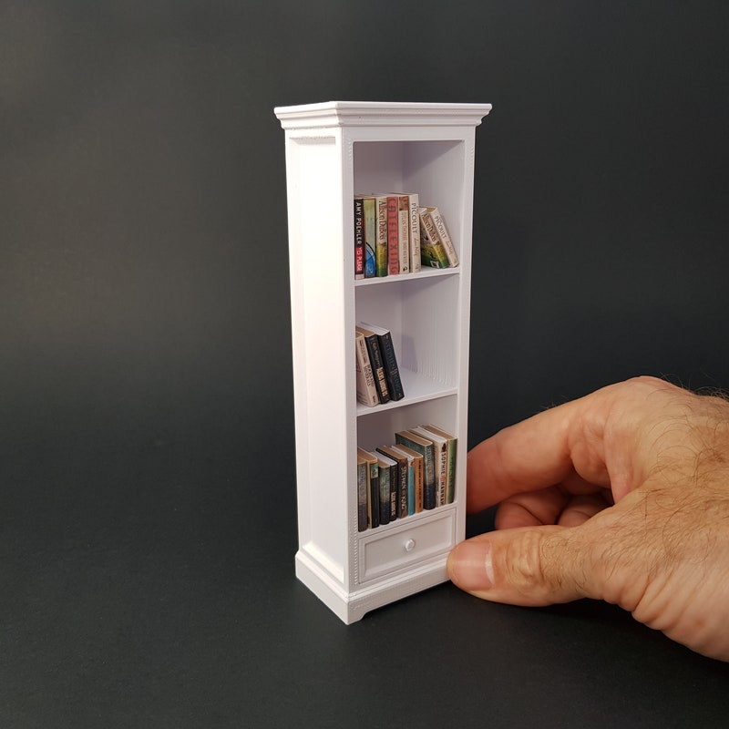 Miniature Bookcase - Etsy