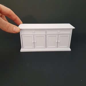 Miniature Double Sideboard With Working Drawers and Doors - Miniature ...