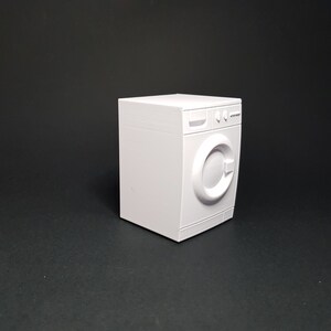 Miniature Washing Machine - 3 Designs - Miniature Appliances 1/12 Scale ...