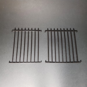 Miniature Iron Railings Kit 1/12 Scale, 22 Different Panels Included ...