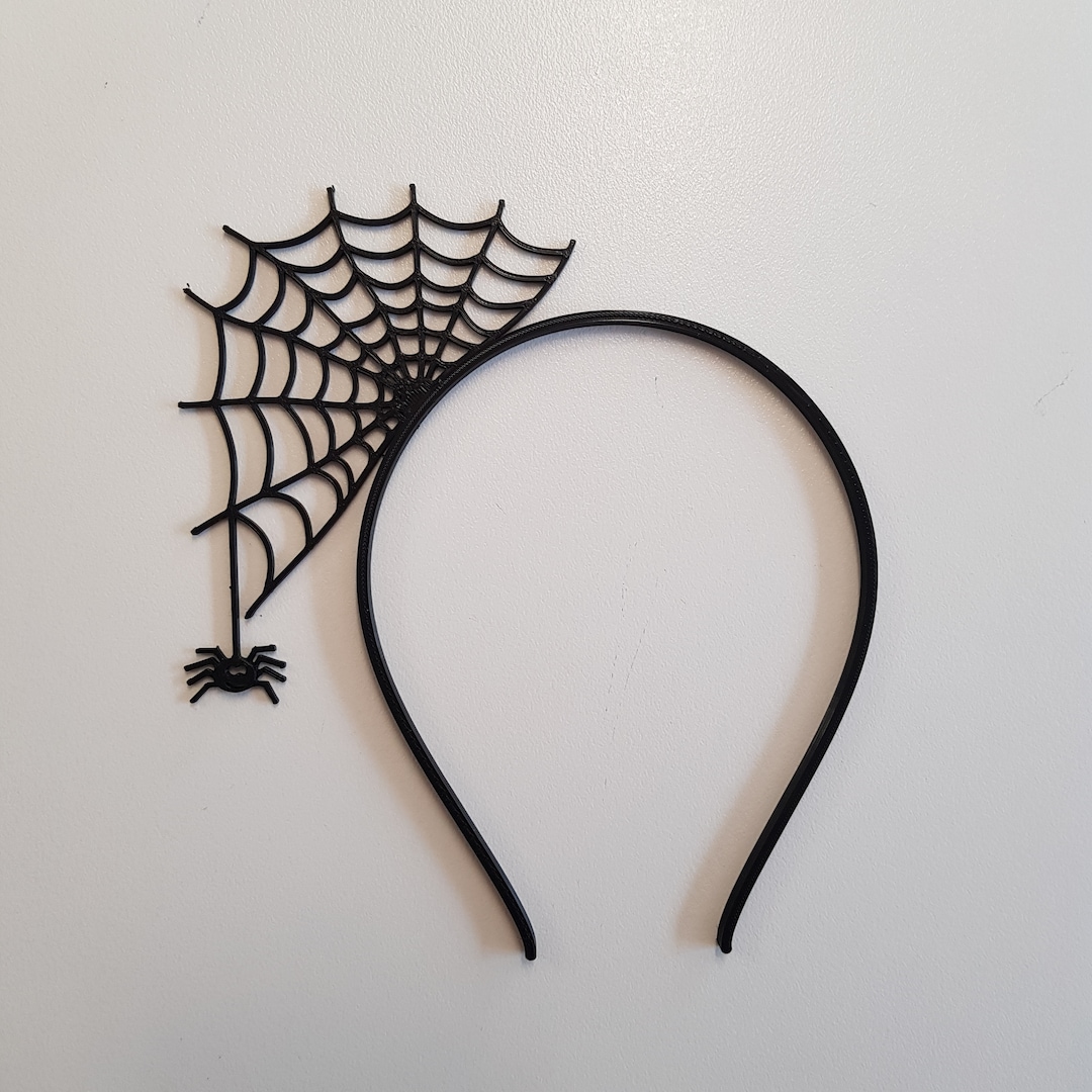 Spooky Spider Web Headband - Digital STL File for 3D Printing - Etsy