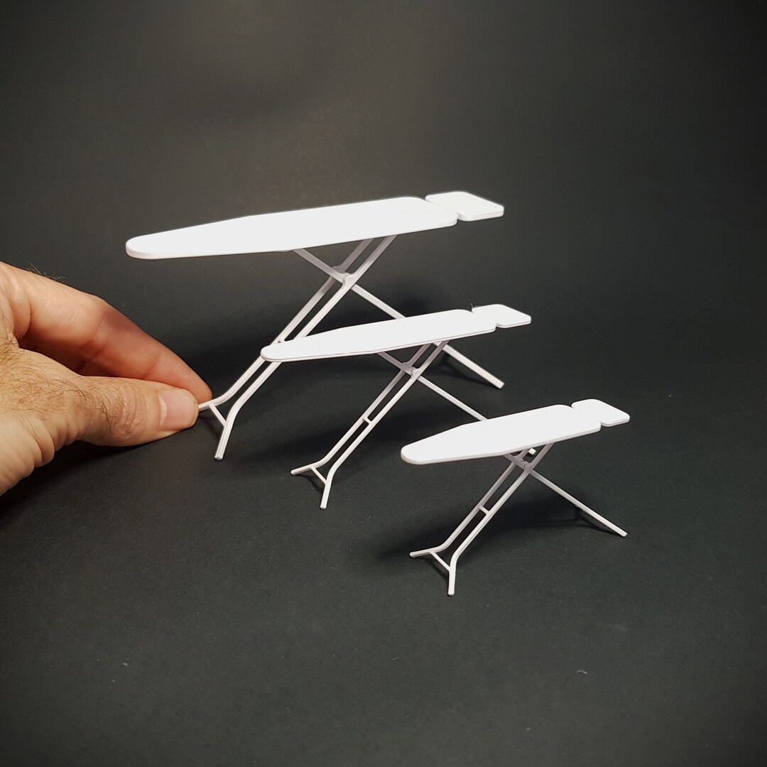 Folding Ironing Board - Miniature Furniture 1/12 Scale, Digital STL ...