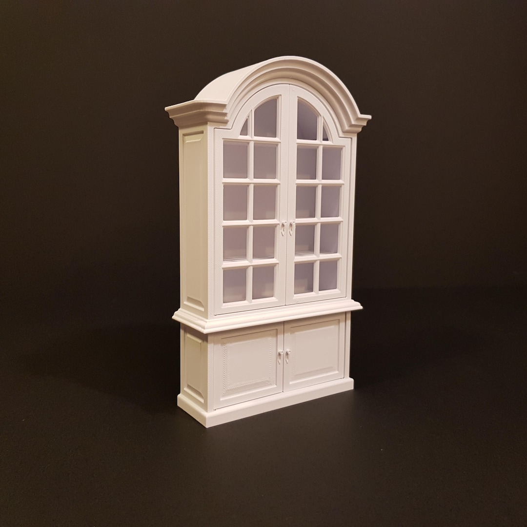Miniature Sideboard With 4 Doors - Miniature Furniture 1/12 Scale ...