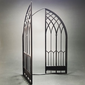Miniature Church / Castle Iron Gate, Digital STL Files for 3d Printing ...